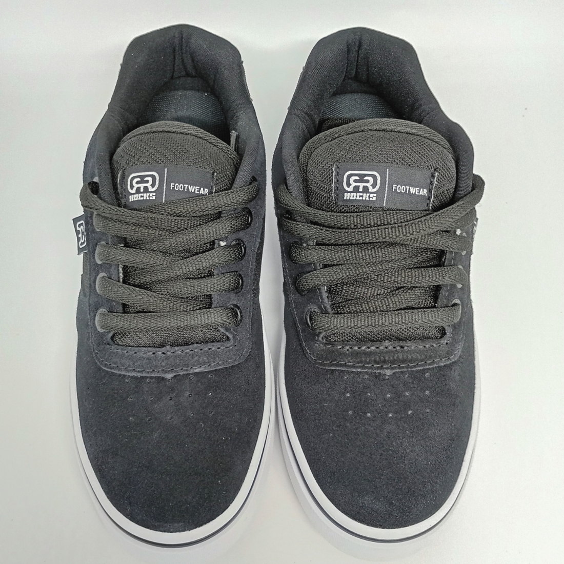 Tênis Hocks Flat Lite Black White - l Surftrip l