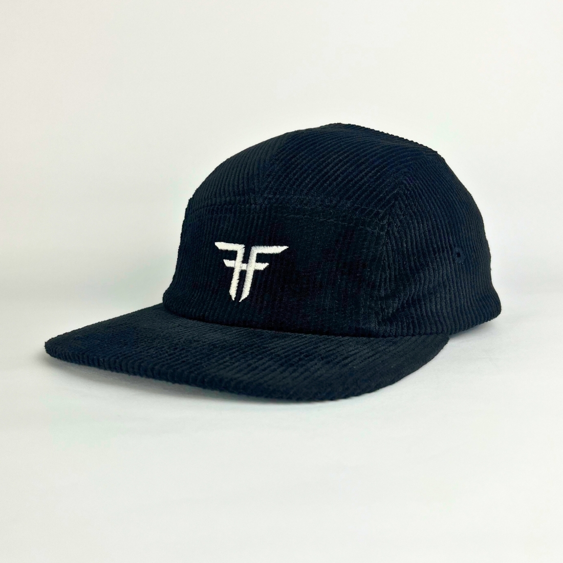 Boné Fallen Five Panel Veludo Preto - l Surftrip l