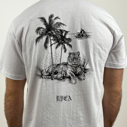 Camiseta Rvca Tiger Beach - l Surftrip l