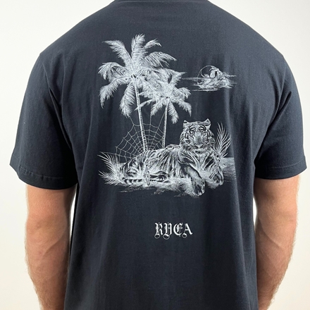 Camiseta Rvca Tiger Beach - l Surftrip l