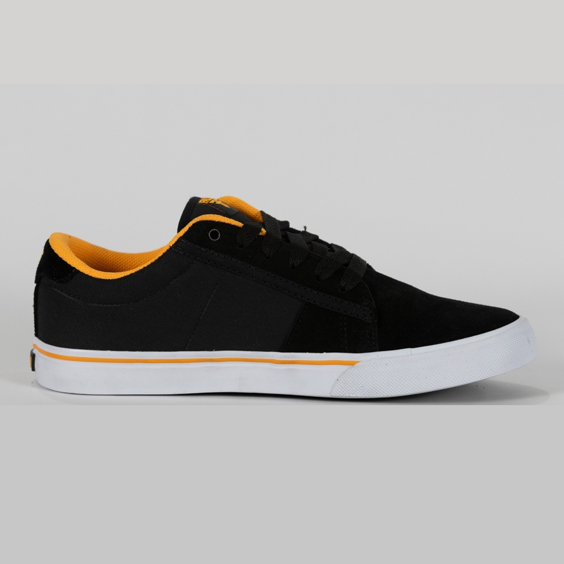 Tênis Fallen Bomber Suede Vulcanizado Black White Orange - l Fallen l