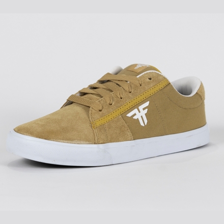 Tênis Fallen Bomber Suede Vulcanizado Camel/White - l Fallen l