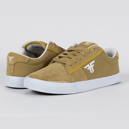 Tênis Fallen Bomber Suede Vulcanizado Camel/White - l Fallen l