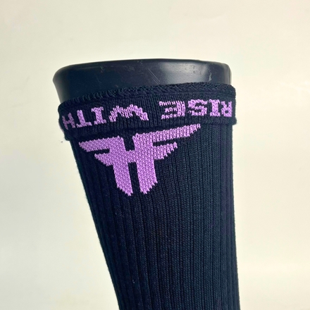 Meia Fallen Mini Logo Cano Alto - l Surftrip l