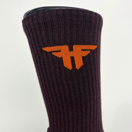 Meia Fallen Mini Logo Cano Alto - l Surftrip l