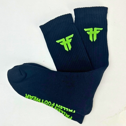 Meia Fallen Mini Logo Cano Alto - l Surftrip l