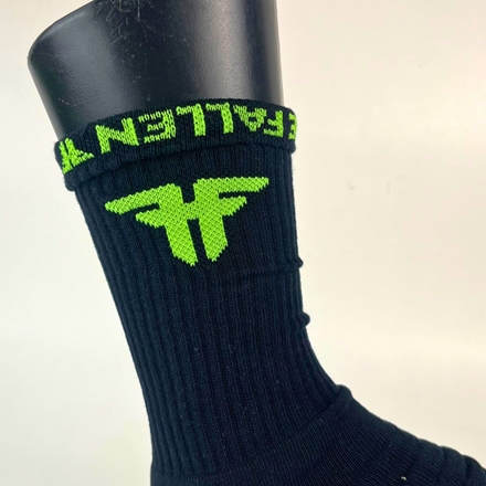 Meia Fallen Mini Logo Cano Alto - l Surftrip l