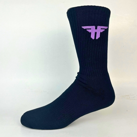 Meia Fallen Mini Logo Cano Alto - l Surftrip l