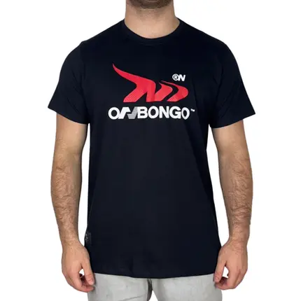 Camiseta Onbongo Logo Preto - l Surftrip l